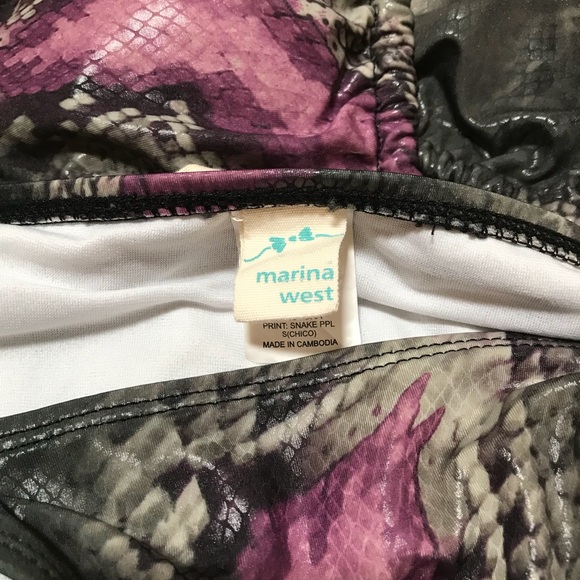 Marina West | Swim | Marina Swimming Set Snake Print Size S | Poshmark